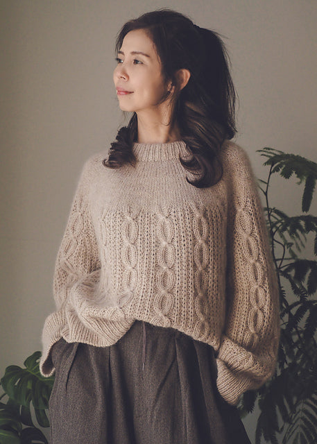 TESSA SWEATER - Irene Lin Designs – MAJO GARN